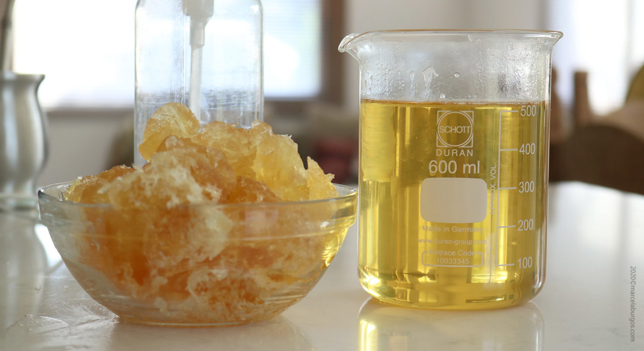 Jabón líquido ecológico lava platos - Art by Chela